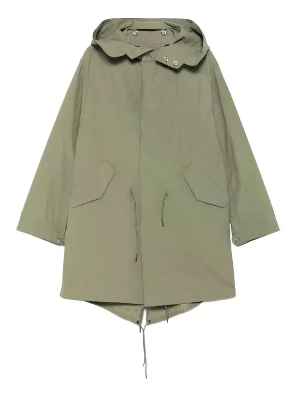 Givenchy Monogram 72-jacquard Coat - Green