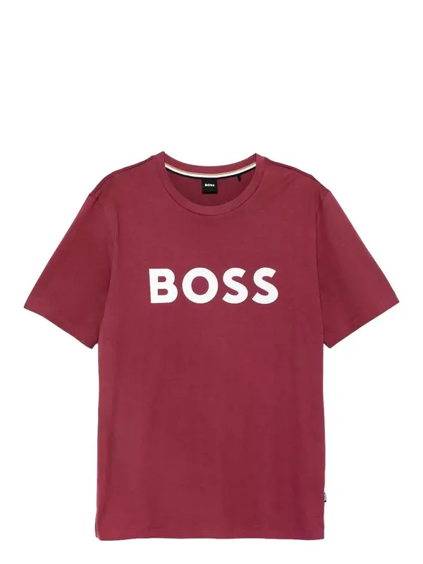 BOSS Logo-print T-shirt - Red
