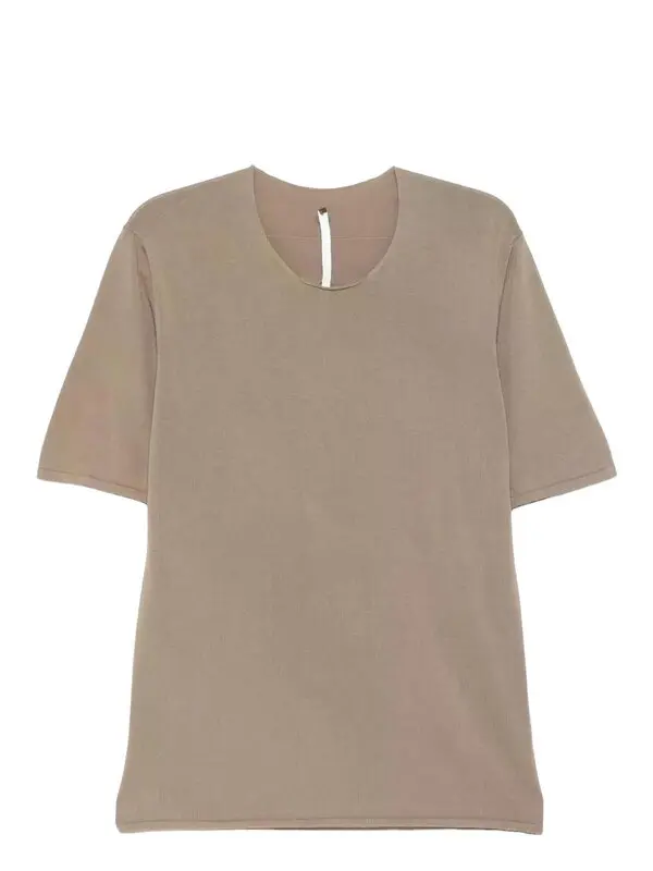 LABEL UNDER CONSTRUCTION Cotton T-shirt - Neutrals