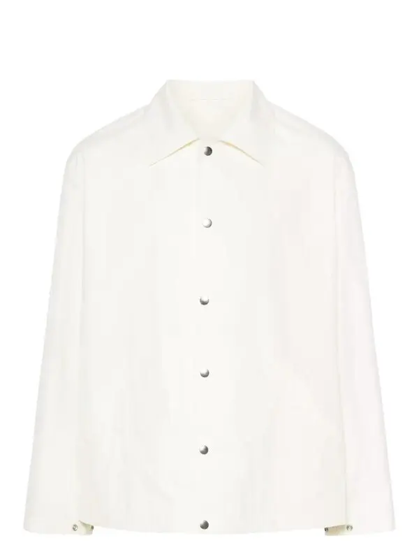 JIL SANDER Logo-print Jacket - Neutrals