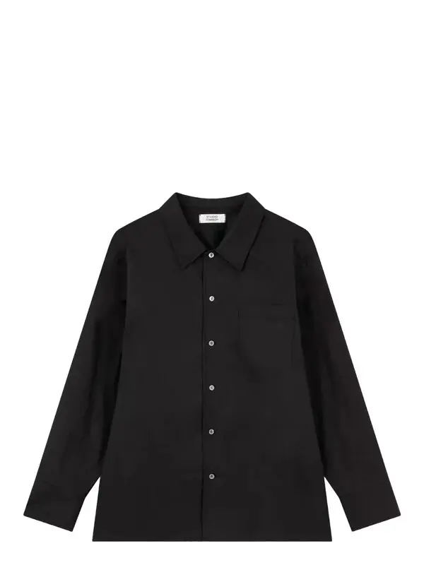 STUDIO TOMBOY Cotton-blend Shirt - Black