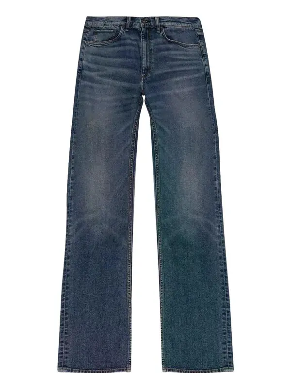 Rag & Bone Jared Mid-rise Wide Leg Jeans - Blue