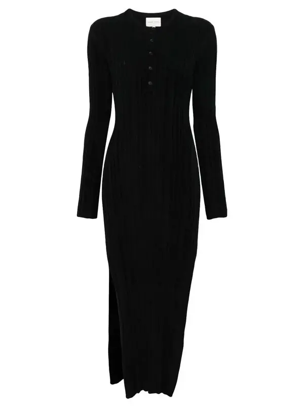 Loulou De Saison Eldara Midi Dress - Black