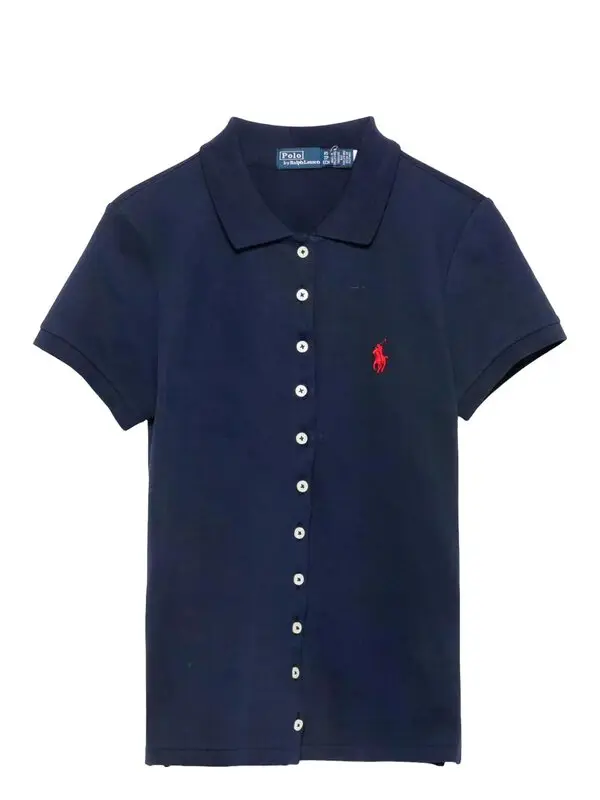 Polo Ralph Lauren Polo Pony-embroidered Shirt - Blue