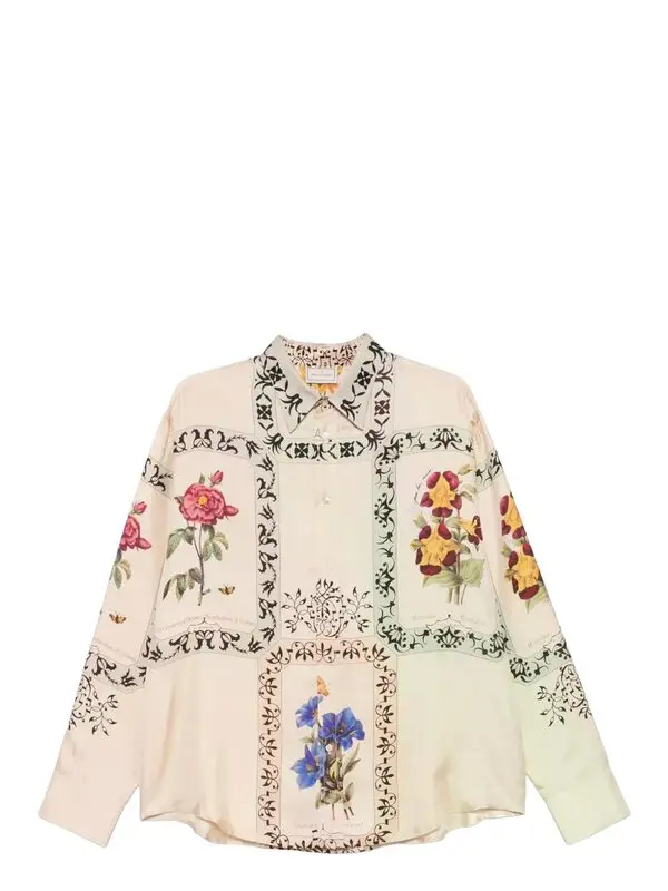 PIERRE-LOUIS MASCIA Aloe Shirt - Neutrals