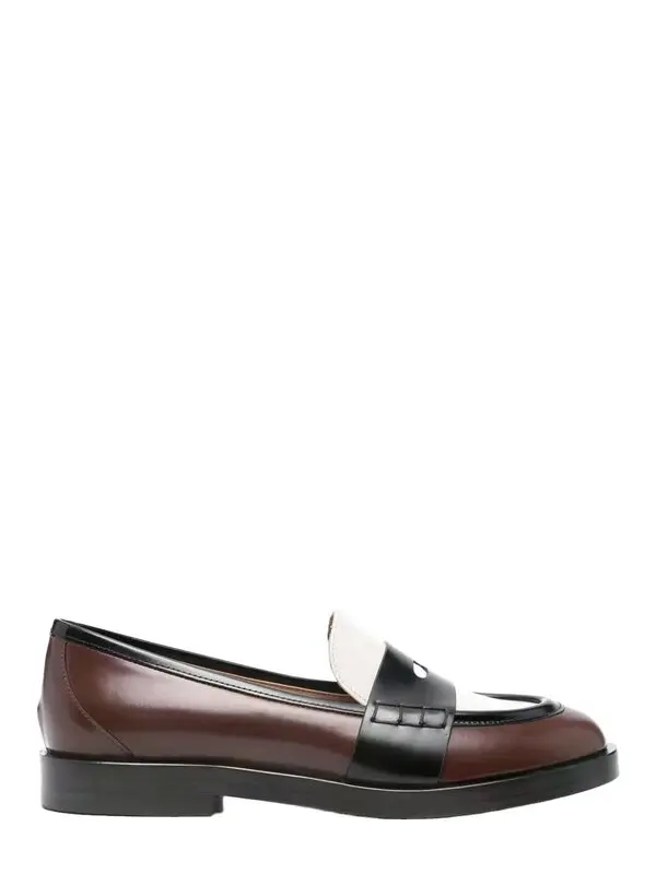 Roberto Festa Aliah Leather Loafers - Brown