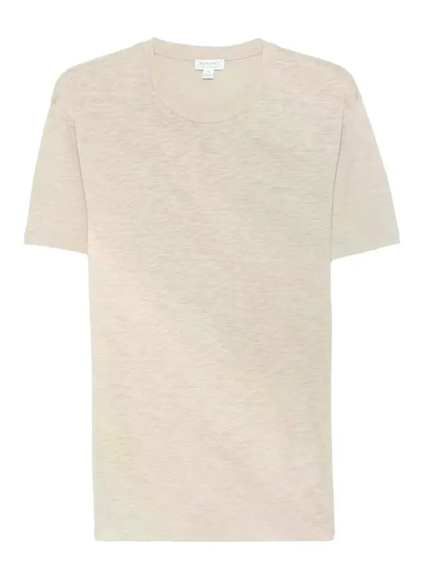 Sunspel Jersey T-shirt - Neutrals