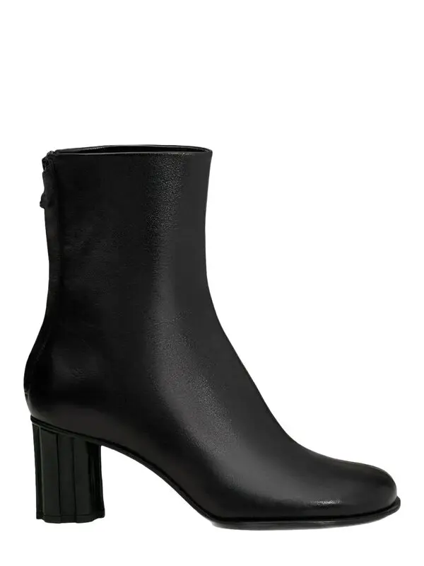 AMI Paris Anatomical Toe Piano Boots - Black