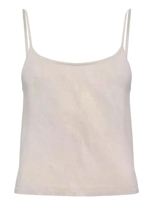 TEDDY CASHMERE Rapallo Knitted Top - Grey