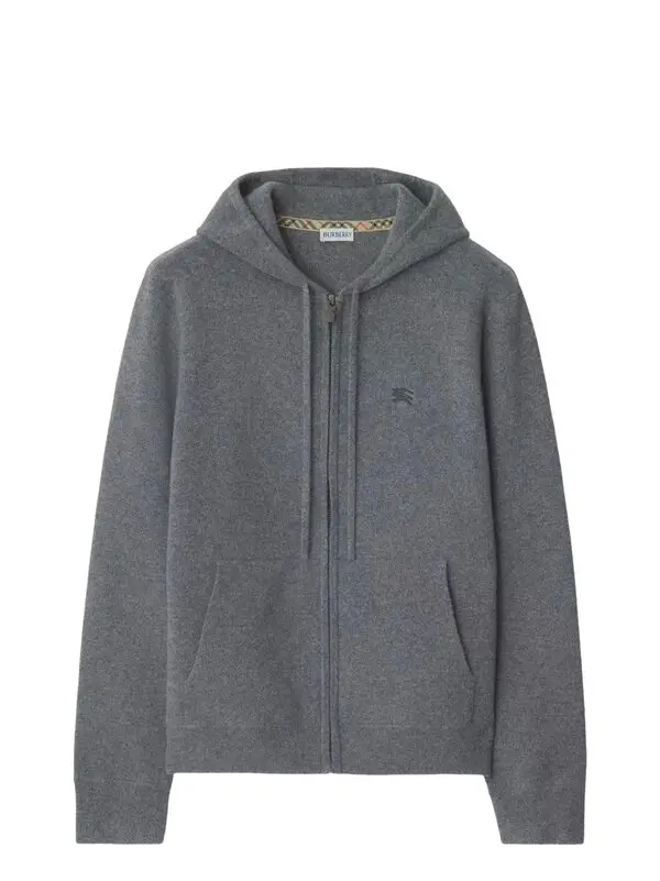 Burberry Cashmere Hoodie - Grey