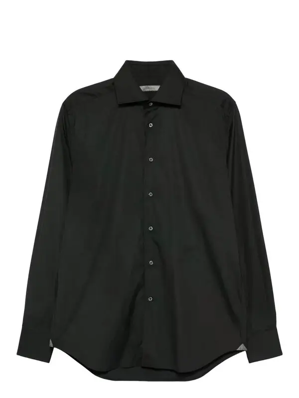 Corneliani Classic-collar Shirt - Black