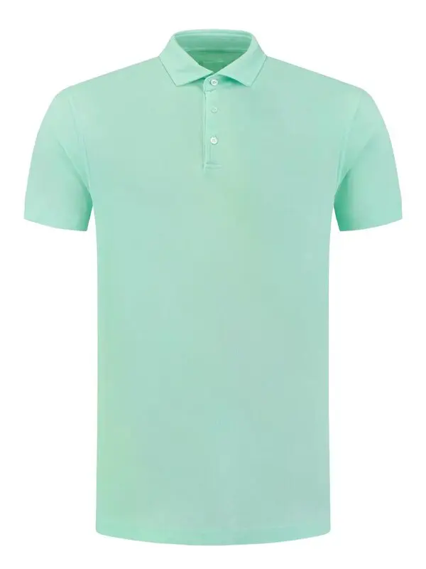 Fedeli Knitted Polo Shirt - Green