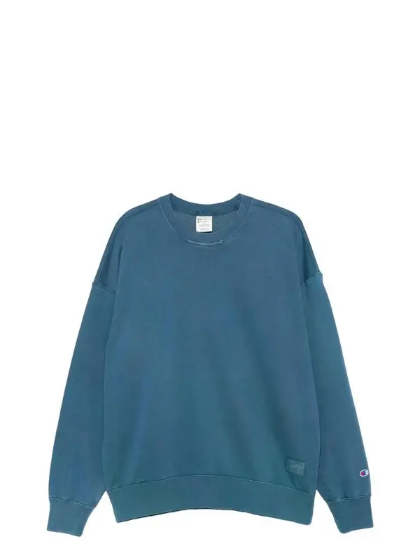 Champion Logo-patch Sweatshirt - Blue