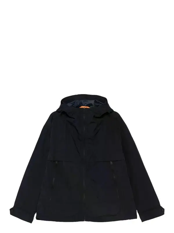 BOSS Logo-patch Lightweight Jacket - Blue