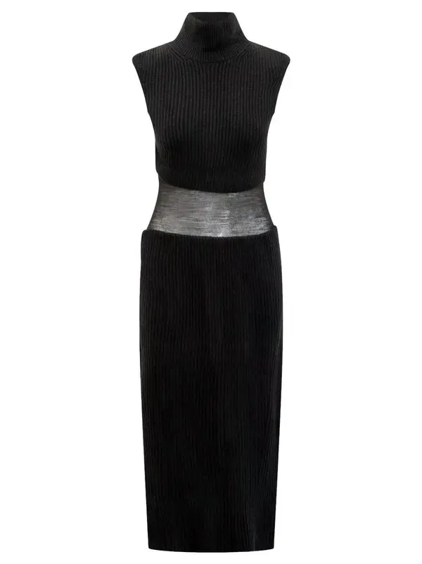 Sportmax Arabba Midi Dress - Black