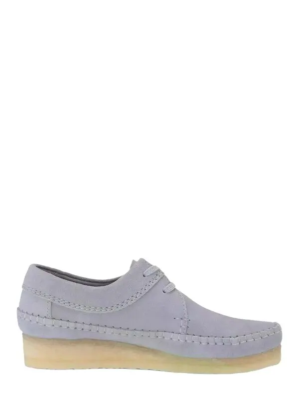Clarks Weaver Cool Derby Shoes - Blue