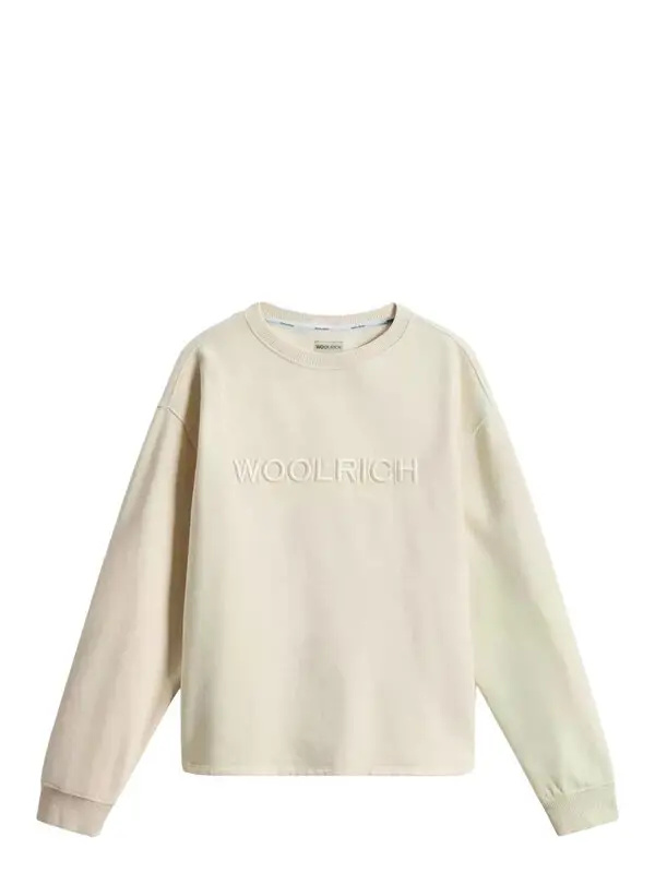 Woolrich Logo Sweater - Neutrals