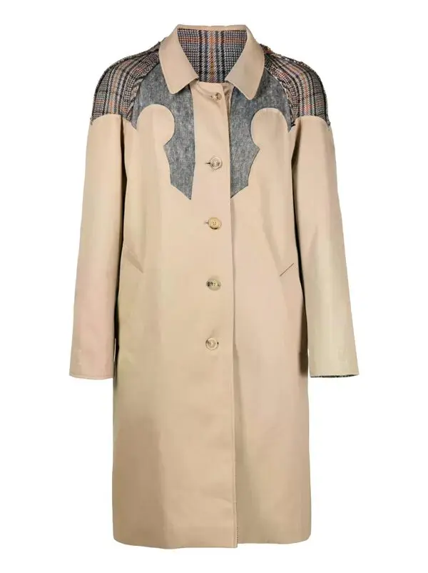 MAISON MARGIELA Reversible Single-breasted Coat - Neutrals