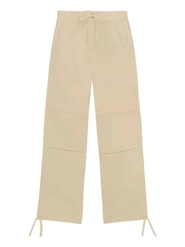 GANNI Straight-leg Trousers - Neutrals