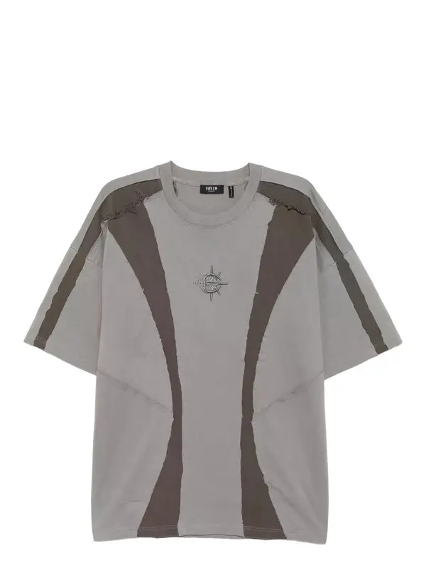FIVE CM Embroidered T-shirt - Grey