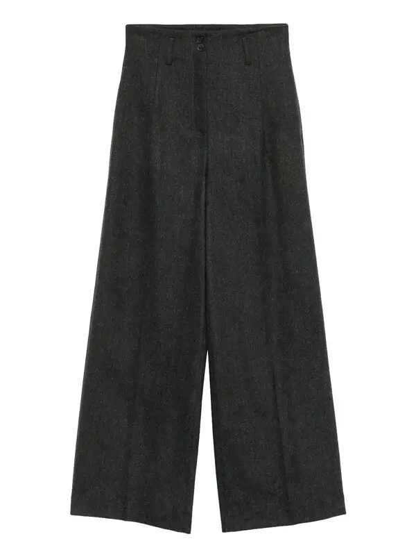 Lorena Antoniazzi Wide-leg Trousers - Grey