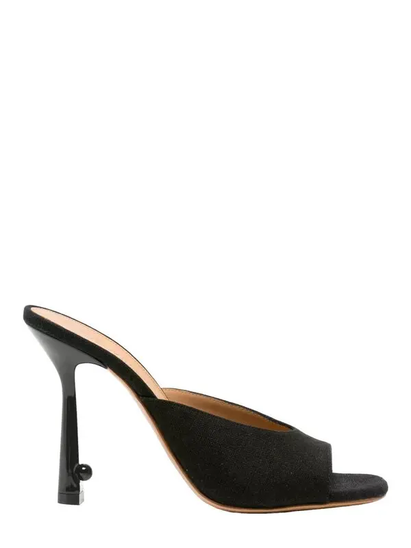 Off-White 100mm Lollipop Sandals - Black