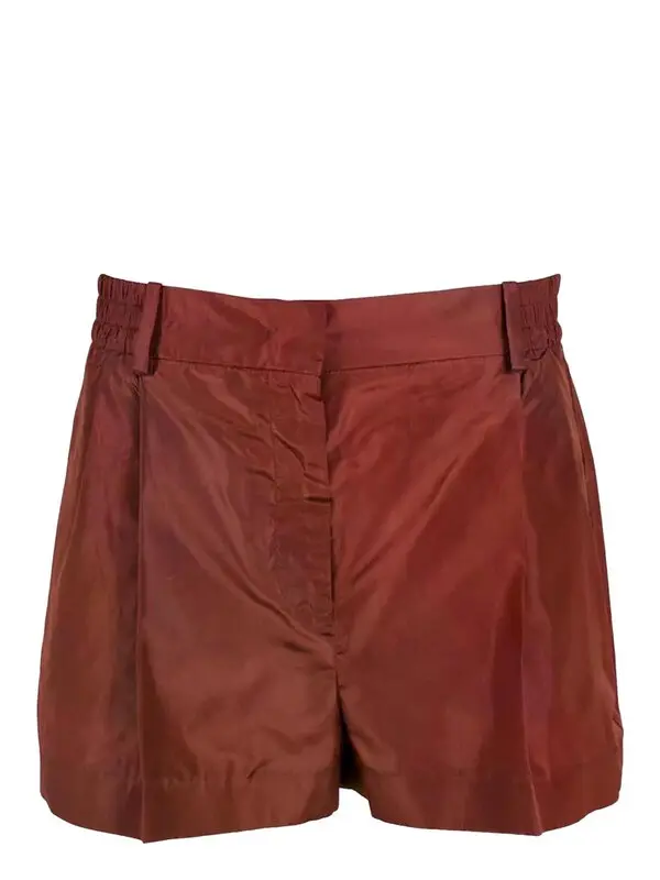 Valentino Garavani Pressed-crease Tailored Shorts - Brown