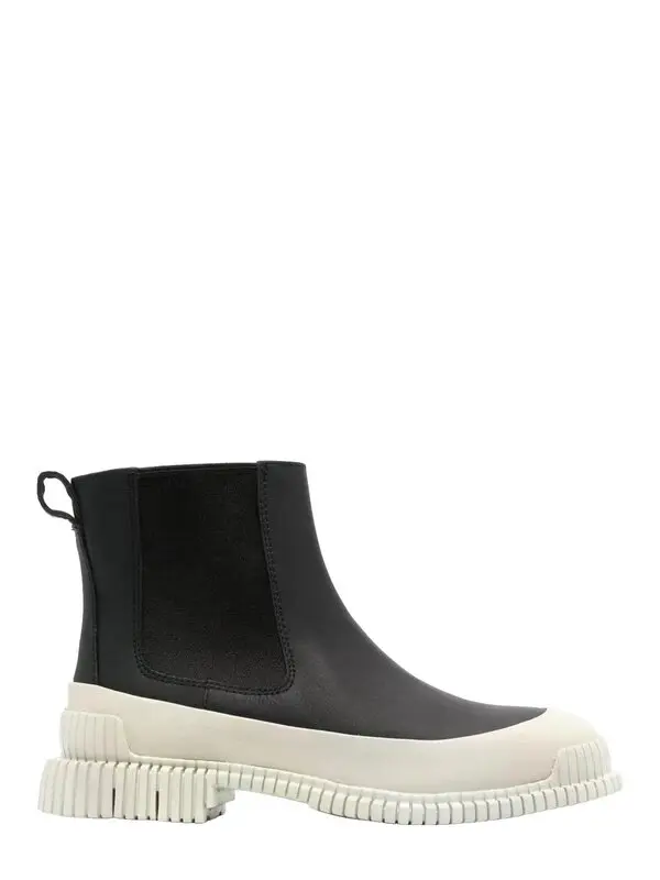 Camper Pix Slip-on Ankle Boots - Black