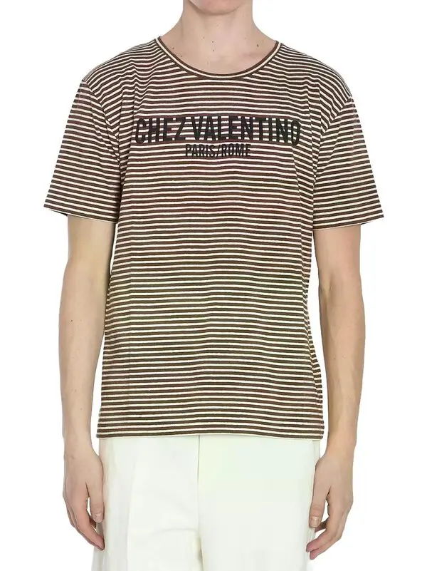 Valentino Garavani Chez T-shirt - Brown