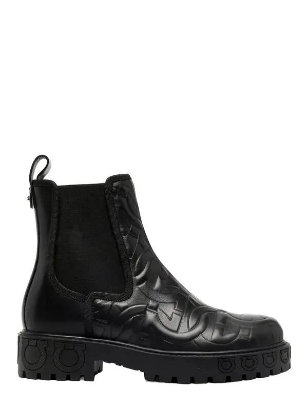 FERRAGAMO Varsi Chelsea Boots - Black
