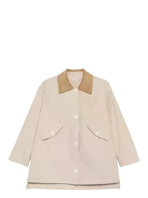 Thom Browne Gardening Coat - Neutrals