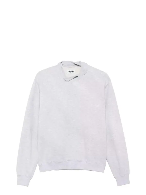 MAGLIANO Embroidered Logo Gym Sweatshirt - Grey