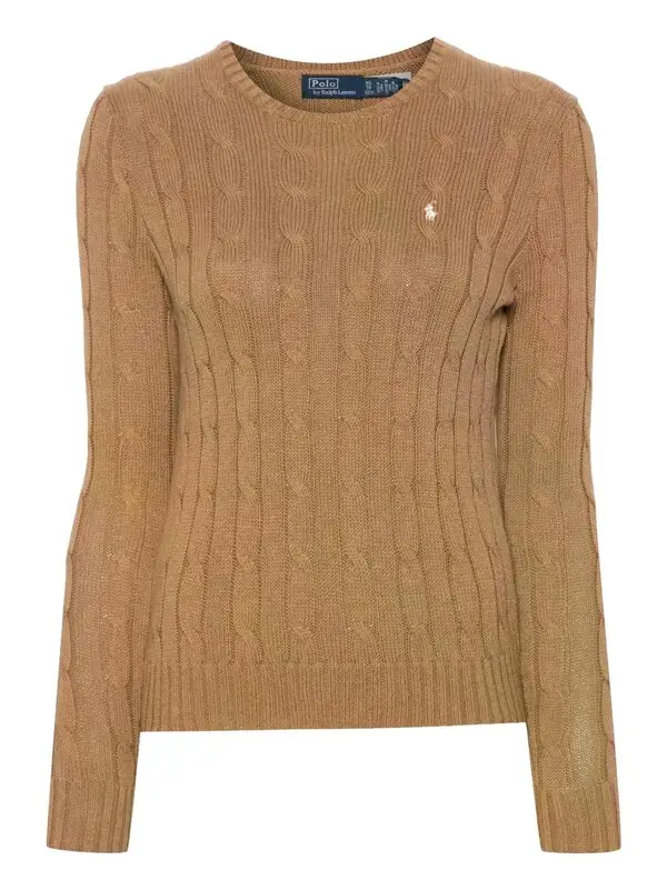 Polo Ralph Lauren Polo-pony Motif Cotton Jumper - Brown