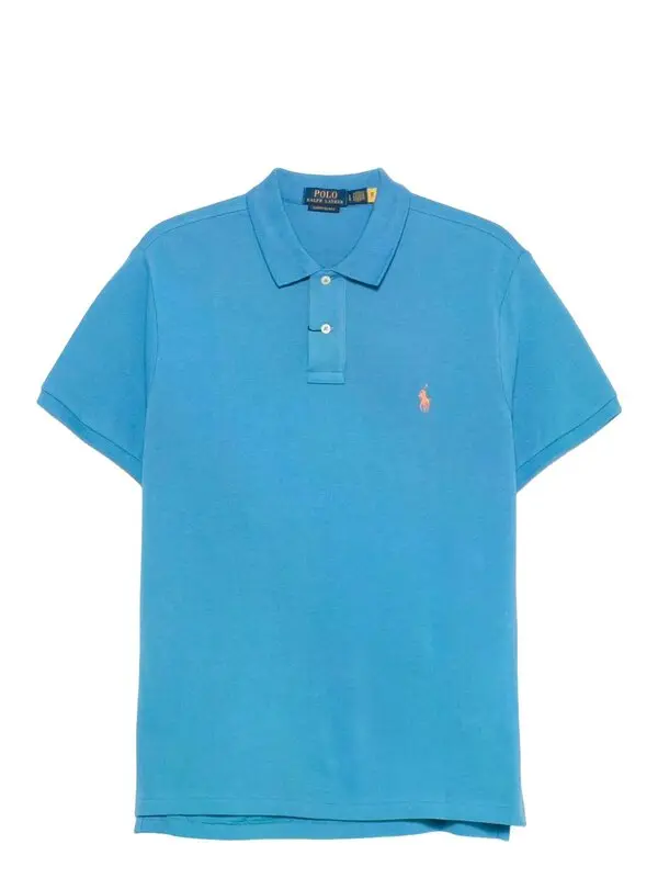 Polo Ralph Lauren Embroidered Polo Shirt - Blue