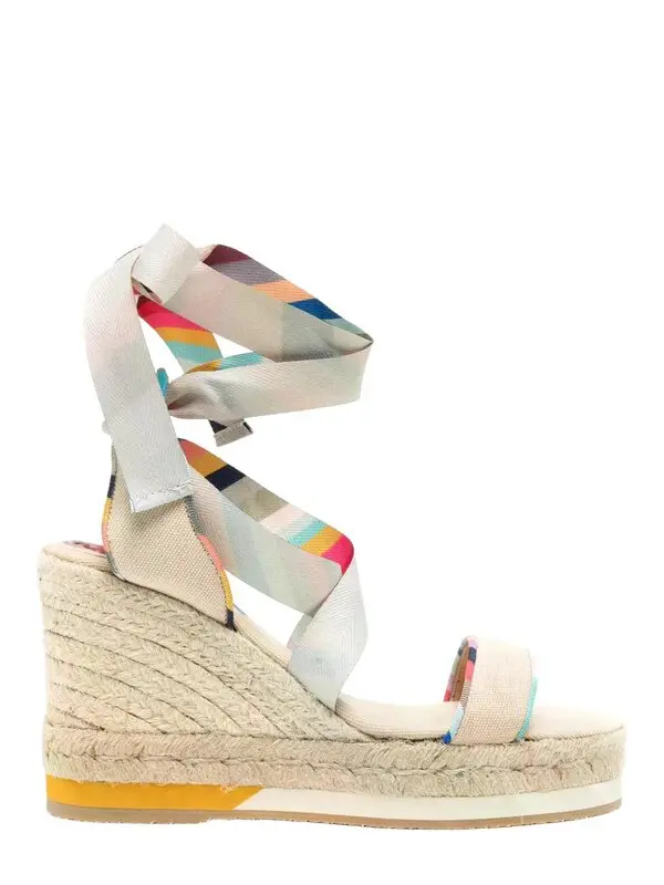 Paul Smith Quilan Swirl-print Espadrilles - Neutrals