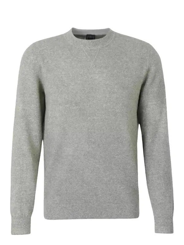 Fedeli Contrast-trim Jumper - Grey