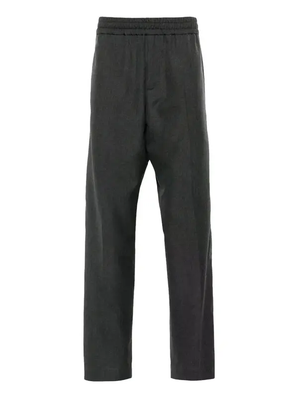 GOLDEN GOOSE Mid-rise Straight-leg Trousers - Grey