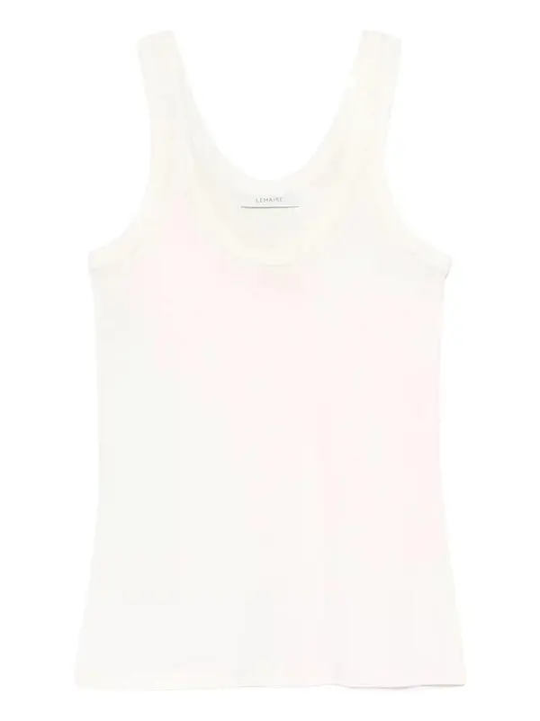 LEMAIRE Cotton Tank Top - Neutrals
