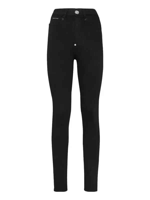 Philipp Plein High-rise Skinny Jeans - Blue