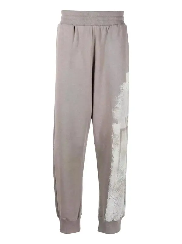 A-COLD-WALL* Paint-print Sweatpants - Grey