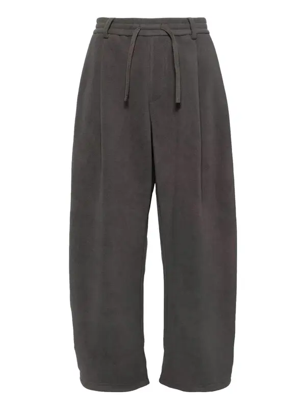 CROQUIS Fleece Tapered Trousers - Grey