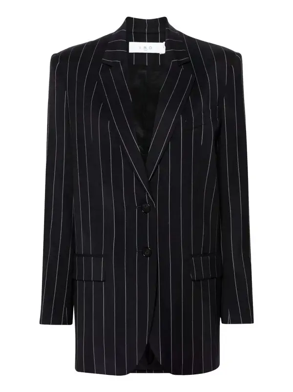 IRO PARIS Hawat Single-breasted Blazer - Blue