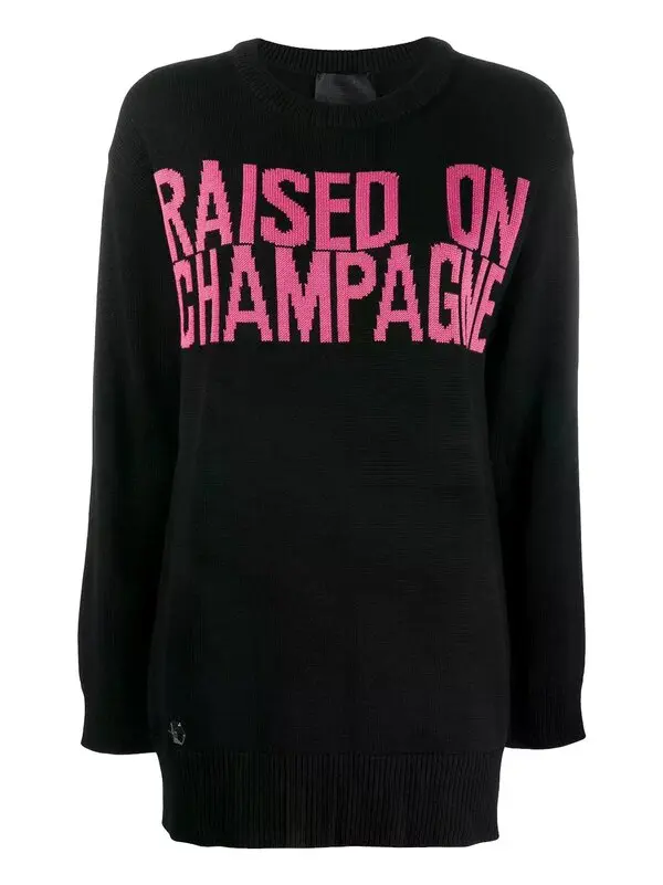 Philipp Plein Statement Jumper - Black