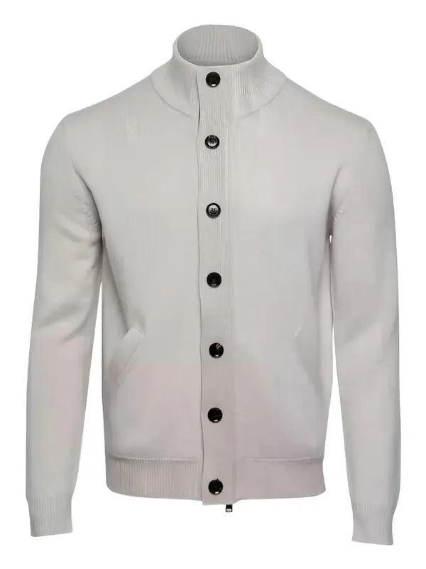 Brioni Cashmere Cardigan - Neutrals