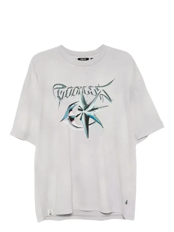 FIVE CM Graphic-print T-shirt - Grey