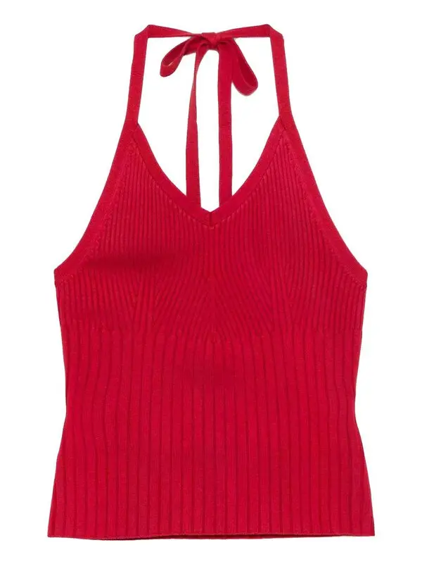 REFORMATION Delia Top - Red