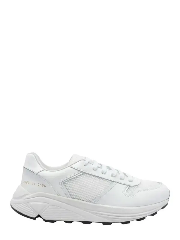 COMMON PROJECTS Premium Runner Sneakers - White