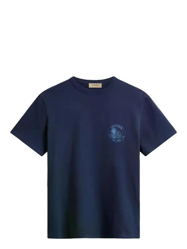 Woolrich Graphic-print T-shirt - Blue