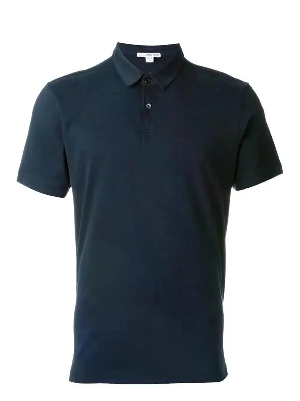 JAMES PERSE Classic Polo Shirt - Blue