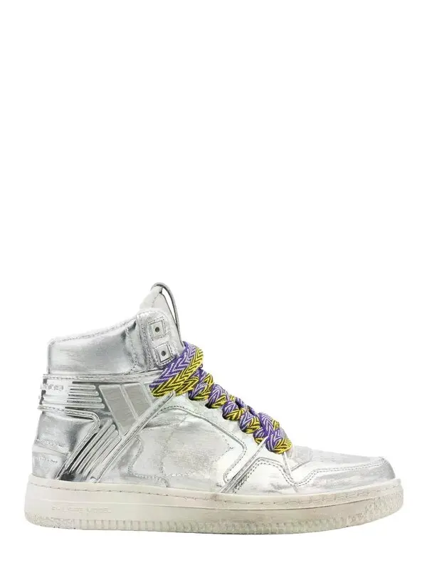 Philippe Model Paris High-top Sneakers - Silver